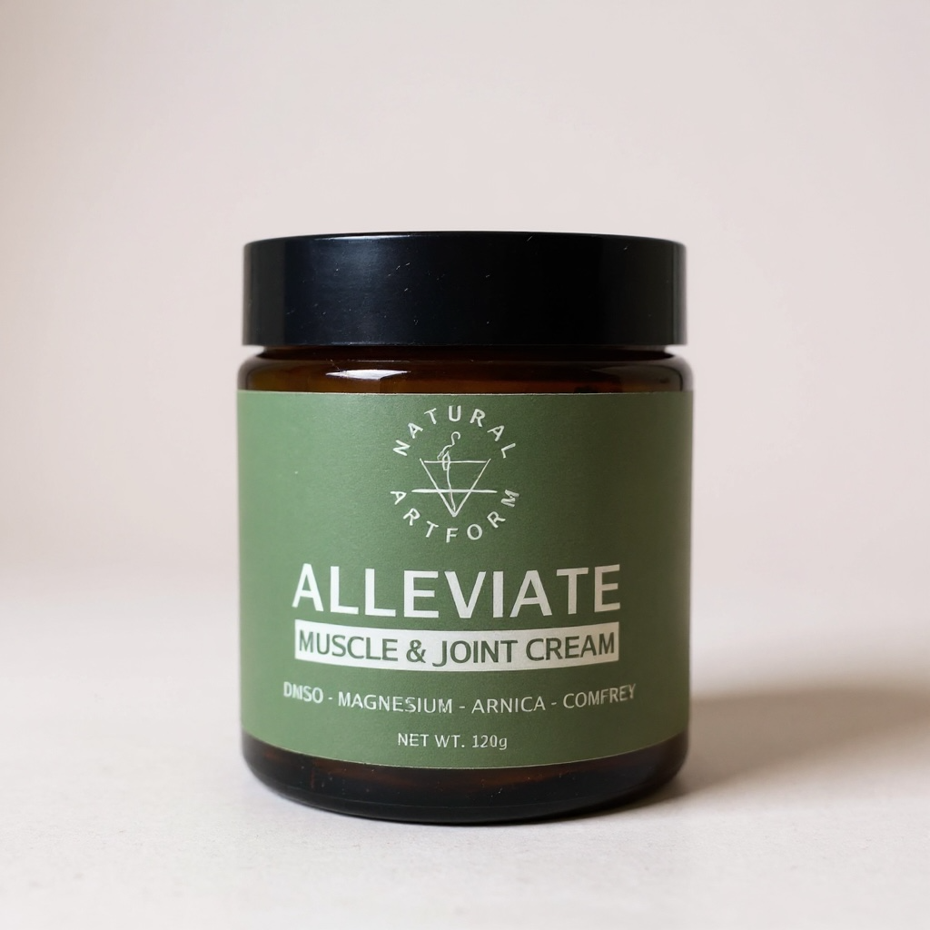 ALLEVIATE MUSCLE & JOINT RELIEF Cream | DMSO Powered Relief - Natural ...